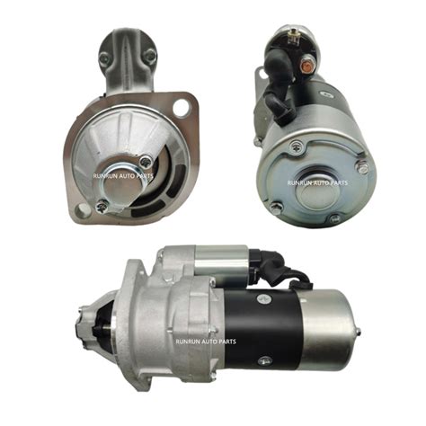 12v 9t 30kw Excavator Starter Motor For Yanmar Engines 4tne98 S4d106