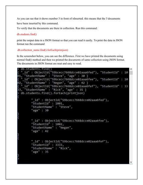 mongodb lab manual 1 pdf used in data science pdf