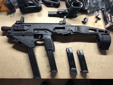 Mck P320 W 32 21 And 17rd 9mm Magazines Installed Magpul Buis And