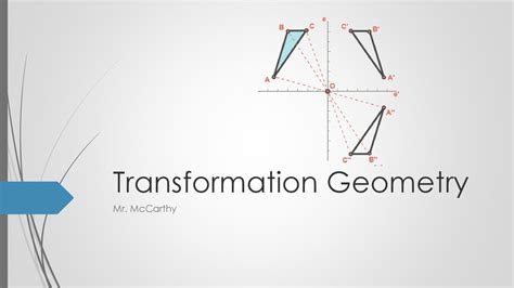 Transformation Geometry Ppt Download