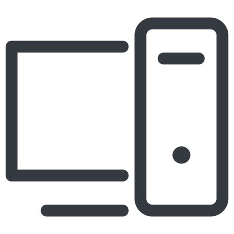 Computer Desktop Icon By Friconix Fi Xnluxl Computer Desktop Line