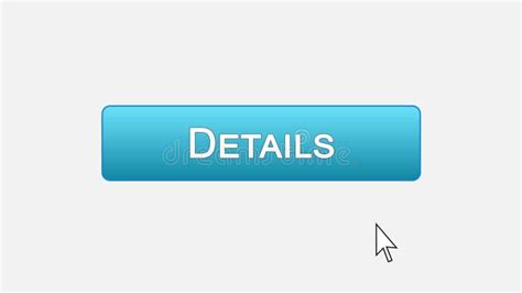 Details Web Interface Button Clicked With Mouse Cursor Different Color