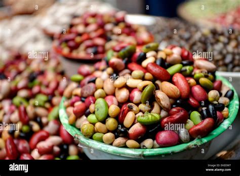 Group Of Beans And Lentils Stock Photo Alamy