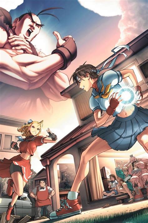 Street Fighter Sakura Wallpaper