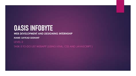 Sushant Saykad On Linkedin Task3 Html Css Javascript