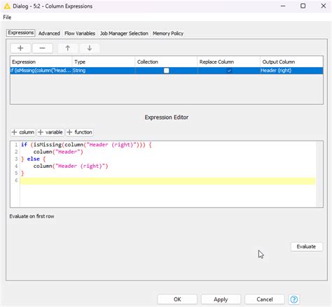 Replace Missing Value In Column Problem Knime Analytics Platform