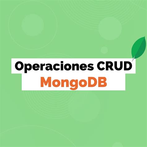 datademia ¿conoces las operaciones crud en mongodb