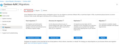移行およびモダン化ツールを使用して vmware vm をエージェントレスで移行する azure migrate microsoft