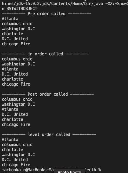 Solved Java Project Please Use Comment For Each Line Of Code Bst