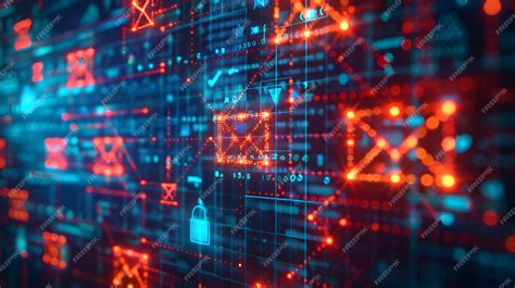 Premium Photo Abstract Representation Of Digital Envelopes And Data