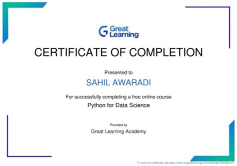 completed python for data science course sahil awaradi posted on the
