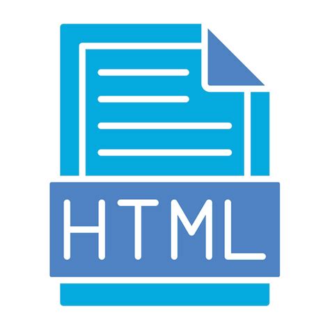 Premium Vector Html Icon
