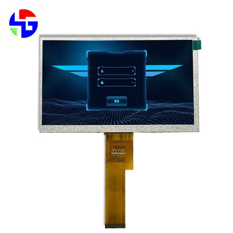 70 Inch Tft Lcd Display Lvds Ips 1024x600 500 Brightness