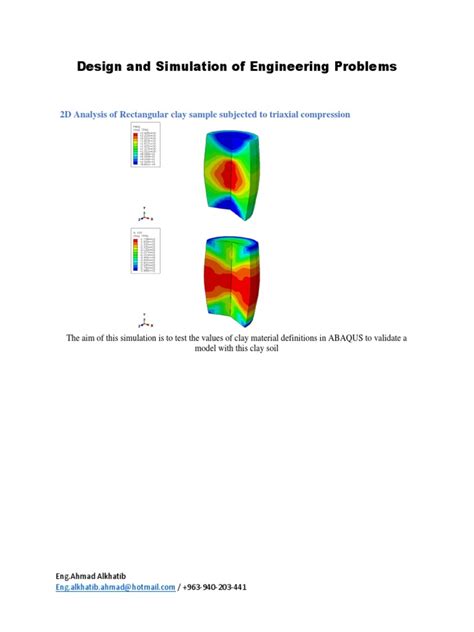 design and simulation of engineering problems pdf simulation concrete
