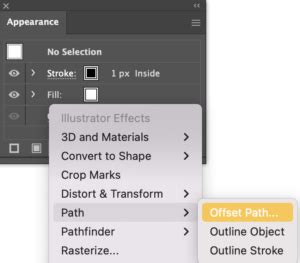 What Is Offset Path How To Use It In Adobe Illustrator