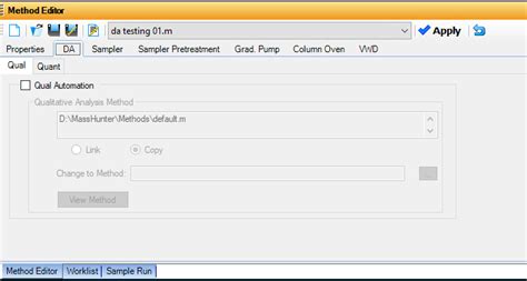 Masshunter Data Acquisition Printing A Chromatogram On A Physical Printer After Every File Is