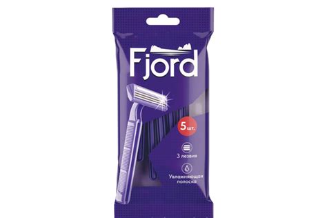 Станки одноразовые, 5 шт «Fjord», 40 г - купить по цене производителя с ...