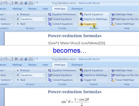 MathType For Microsoft Word And PowerPoint TStat