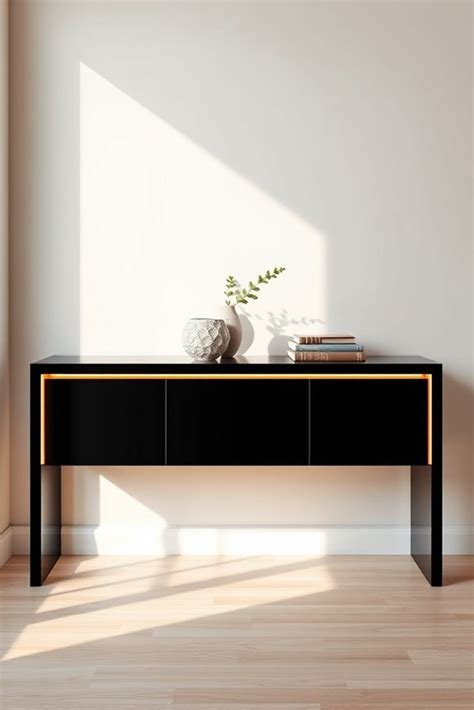 40 Stylish Black Console Ideas To Enhance Your Home Decor Symboleo