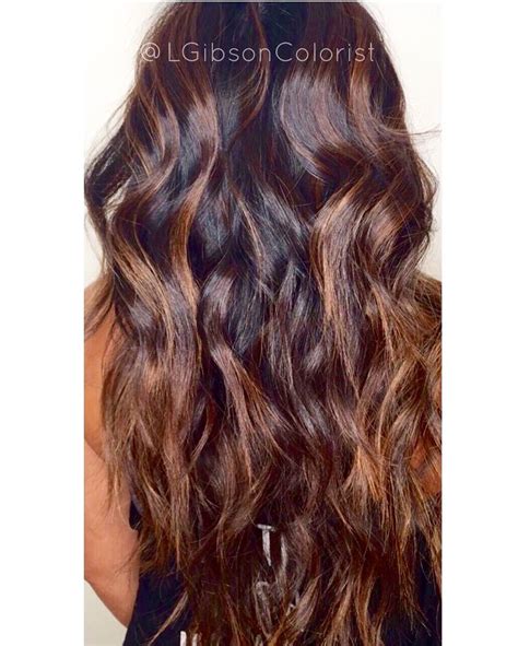 Balayage On Dark Hair Brunette Balayage Hair Dark Hair Long Hair Styles