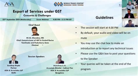 Export Of Services Under GST Concerns Challenges ASA ASSOCIATES LLP