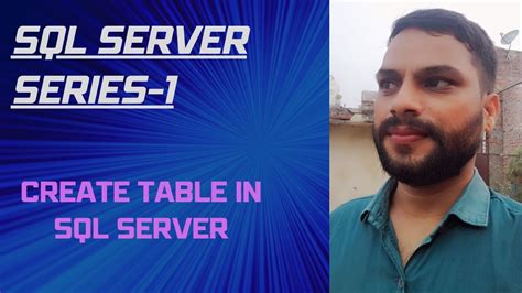 Create Table In Sql Server Lesson 1 Sql Create Table How To