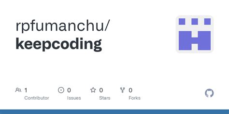 Github Rpfumanchukeepcoding