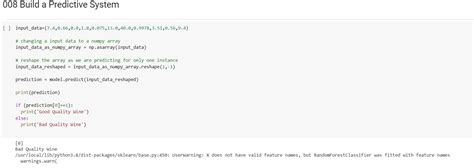 Github Nikhil2893project 6 Random Forest Wine Quality Prediction