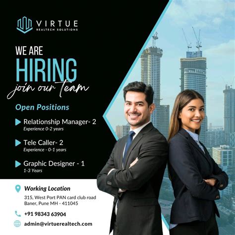 Hiring Pune Jobsinpune Graphicdesigner Relationshipmanager Telecaller Hiringalert