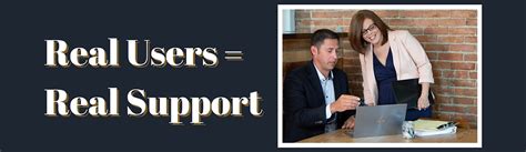 Real Users Real Support