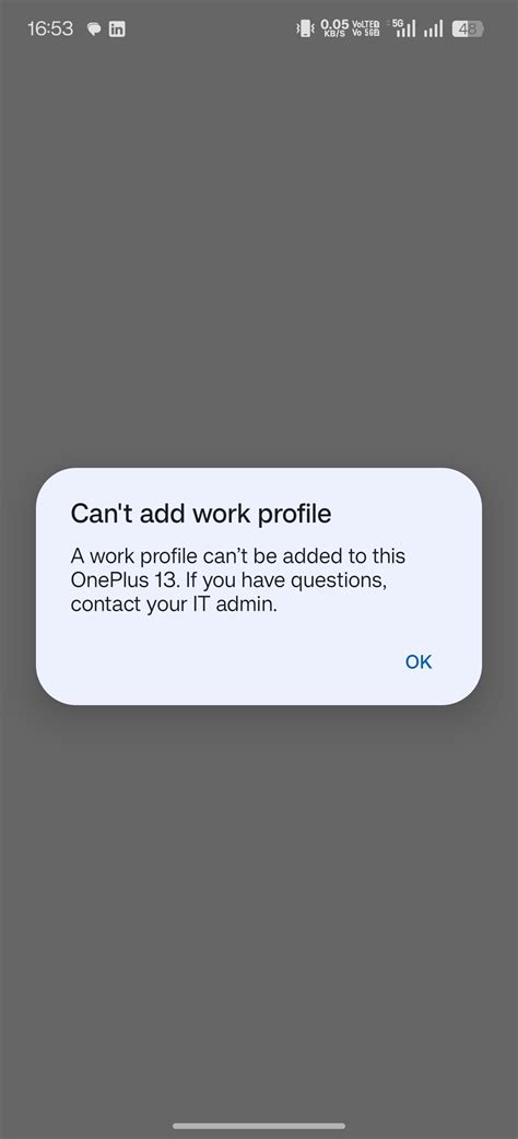 Unable To Enroll Android And Create A Work Profile Using Intune Device Might Not Support Work