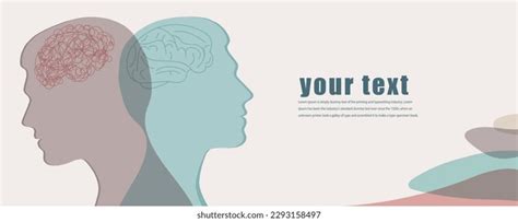 40 Metaphor Bipolar Disorder Mind Mental Double Face Split Personality Concept Mood Disorder 2