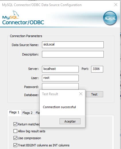 Odbc No Puedo Conectar Una Database Local Con Odbc