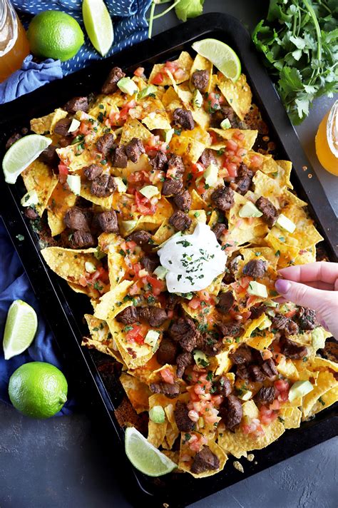 Carne Asada Nachos Recipe Food Fanatic
