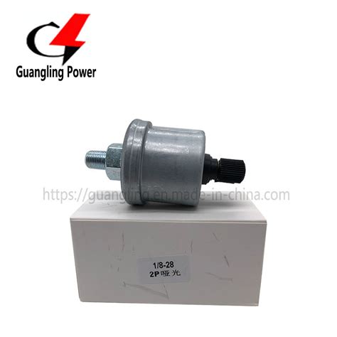 Diesel Engine Parts Transducer Oil Pressure Sensor 1 8 28 Pressure Sensor And Water