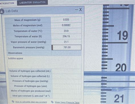 Solved LABORATORY SIMULATION Chegg