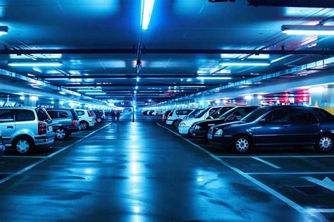 What Are The Blue Blinking Lights In Parking Lots Comled