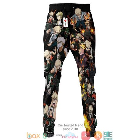 Best Katsuki Bakugo My Hero Academia Anime Jogger Pants Express Your