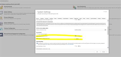 Modifying Global Search In Dynamics 365 Enable Global Search In