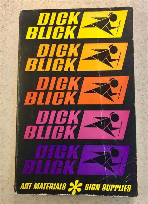 1960s Dick Blick Art Materials Catalog Etsy