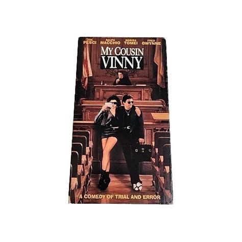My Cousin Vinny Vhs 1992 20th Century Fox Joe Pesci Marisa Tomei