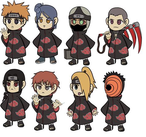Akatsuki Chibi Characters