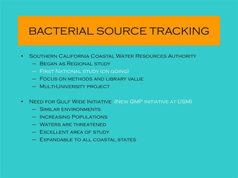 PPT BACTERIAL SOURCE TRACKING PowerPoint Presentation Free Download ID 4436180