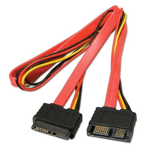 0 3m Slimline Sata Extension Cable Combined Data And Power Reviews And Customer Ratings