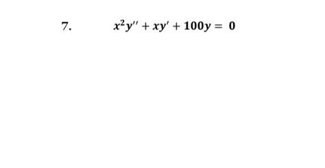 solved diferential equation problem solve each equation