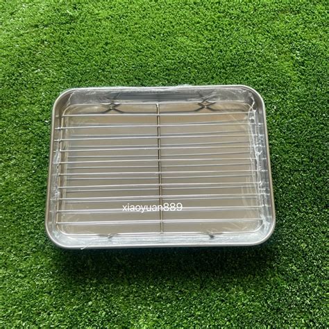 ถาดสแตนเลสพร้อมตะแกรง หนา Xiaoyuan889 Thaipick