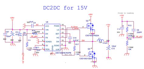 LM LM Chip Temperature Increase Too Much With Output Voltage Increase Power