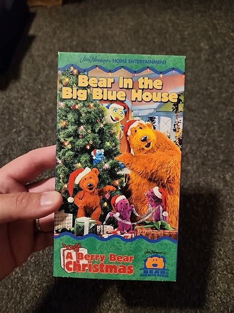 Bear In The Big Blue House A Berry Bear Christmas Vhs 2000 Jim Henson