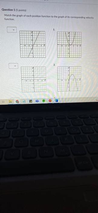 Solved Question 1 5 Points Match The Graph Of Each Chegg Com