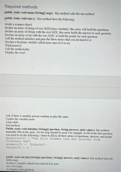 Solved Objectives Practice Working With Arrays Problem Write